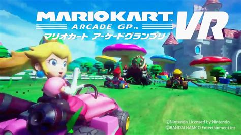 Mario Kart Arcade Gp Vr New Trailer Youtube