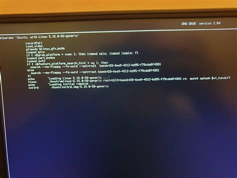 Dual Up Ubuntu Black Screen After Booting Even In Recovery Mode Can T Access Anything