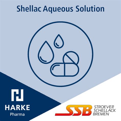 Shellac Aqueous Solution Ssb® Aquagold Harke Pharma Gmbh Cphi Online