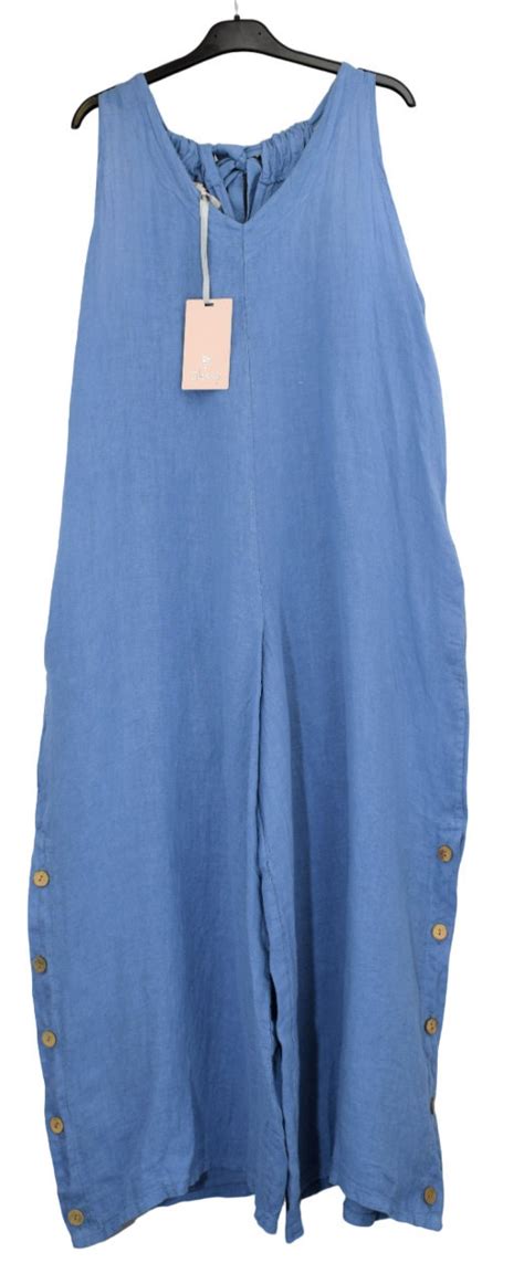 Ladies Italian Lagenlook Lightweight Summer Linen Casual Etsy