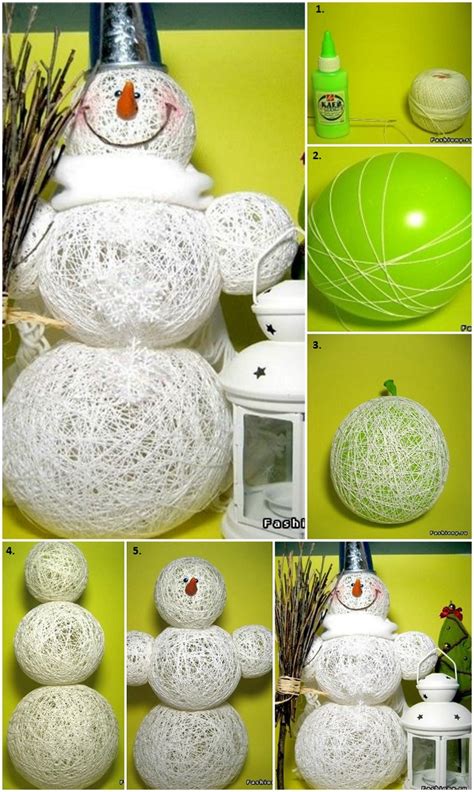 Creative Way To Make A Snowman DIY AllDayChic