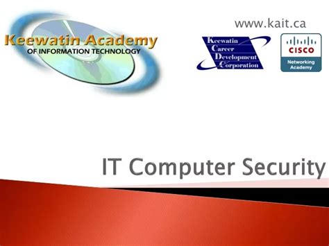 PPT IT Computer Security PowerPoint Presentation Free Download ID