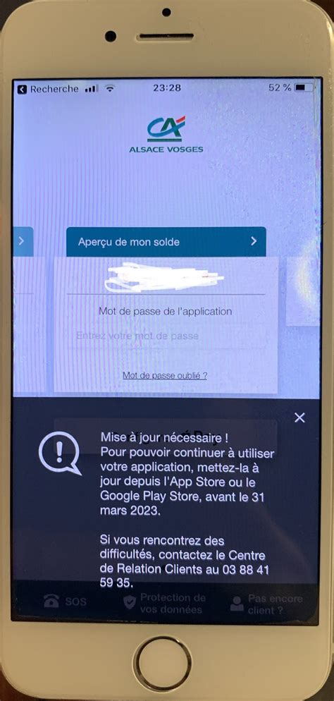 Le Crédit Agricole ne proposera plus dapp sous iOS 12 à partir de la