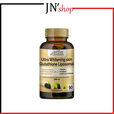 Vitamisan Glutathione Liposomal Skin Whitening Pills 1000mg