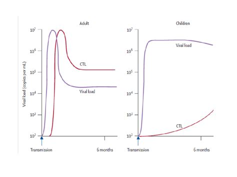 Evolution De La Charge Virale Vih Au Cours Du Temps Après Linfection