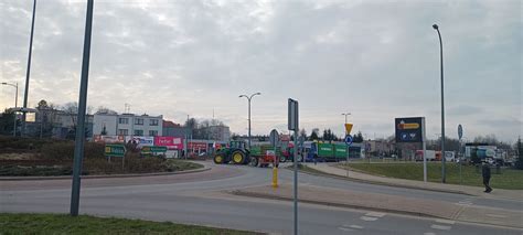 Protest rolników w Działdowie Działdowo