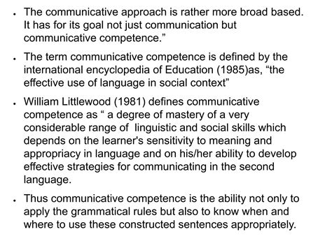 Communicative Approach Ppt Communicative Approach Ppt