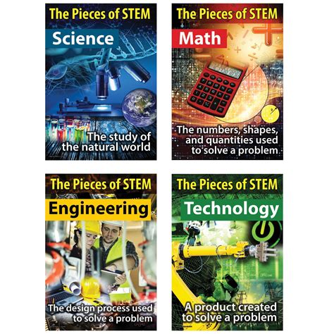 Stem Chart Set Mark Twain Media Uk Books