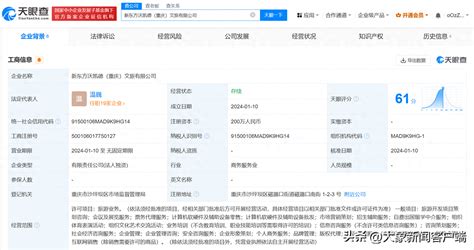 新东方文旅在重庆成立新公司沃凯德北京旅游
