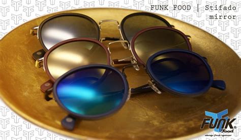 Funk Food Stifado With Mirror Lenses Eyewear Design Eyewear Round