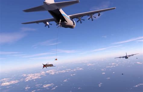 Dynetics Unveils Mock Up Of Gremlin Airborne Launch And Recovery Drone