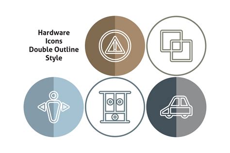 Hardware Icon Bundle Graphic By Bennynababan Creative Fabrica