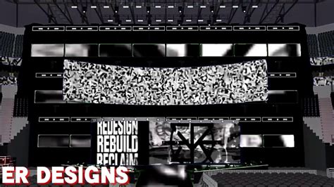 Updated Wwe Seth Rollins Entrance Raw Stage Animation 2017 Youtube