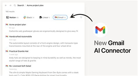 Notion Ai Connector For Gmail Integrations Connect Your Apps With Notion