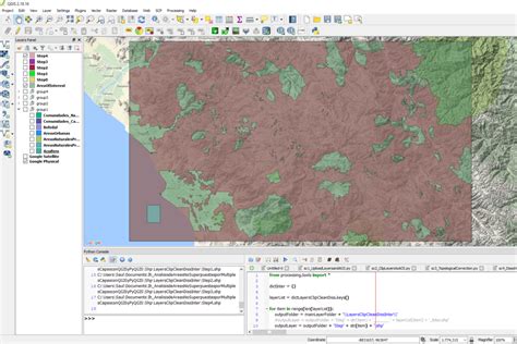 Non Overlapping Areas Determination From Multiple Layers With Qgis And Pyqgis Tutorial