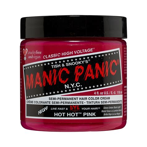 Manic Panic Classic High Voltage Semi Permanent Hair Color Cream Hot