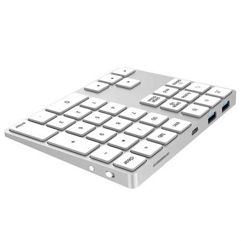 GetUSCart Wired Bluetooth Numeric Keypad Portable Wireless Bluetooth Key External Number
