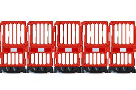 Melba Swintex Doubletop Pedestrian Barrier Traffic Management