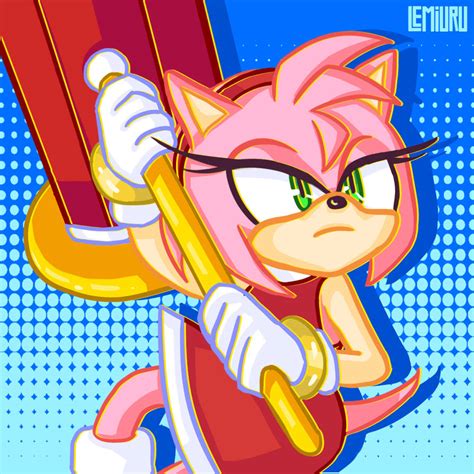 Angry Amy Rose By Matalemures On Deviantart