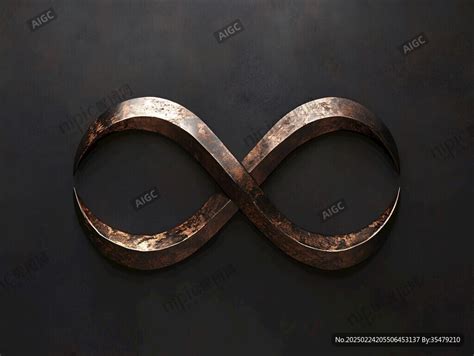 Ai创作图无限大符号玻璃质感 立体玻璃无限符号 立体3d无限符号 互联网科技无限符号 无限大无穷大背景海报 有限与无限 无限奥秘 循环无限