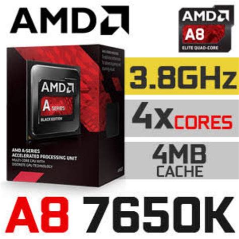 Amd A8 7650k 38ghz Apu Processor New Shopee Philippines