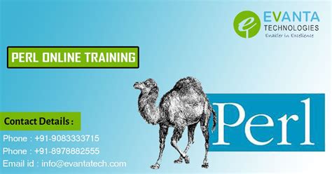 Learn Perl Online Training Course From Evanta Technologies By Real Time