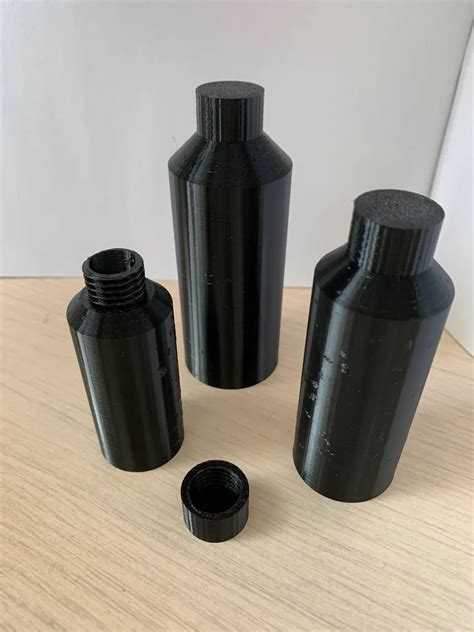 Bottles With A Cap 25ml 50ml 75ml By Baron Makerworld