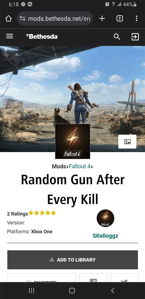 Compatability With Weapon Mods R Fallout4modsxb1