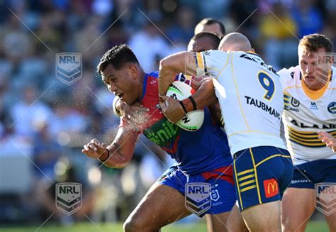 Pre 2023 Rd02 Newcastle Knights V Parramatta Eels Daniel Saifiti