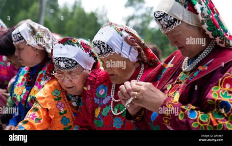 Yekaterinburg Russia June 2022 Sabantuy The Peoples Tatar And