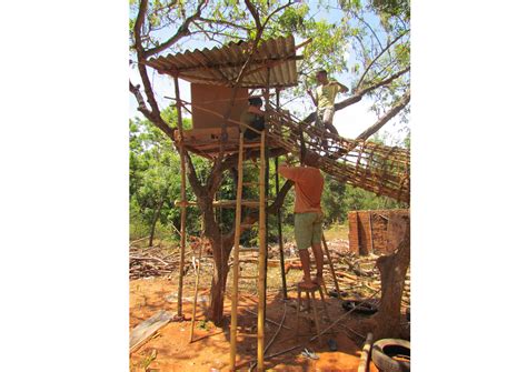 BAMBOO TUNNEL ONSITE CONSTRUCTION Behance