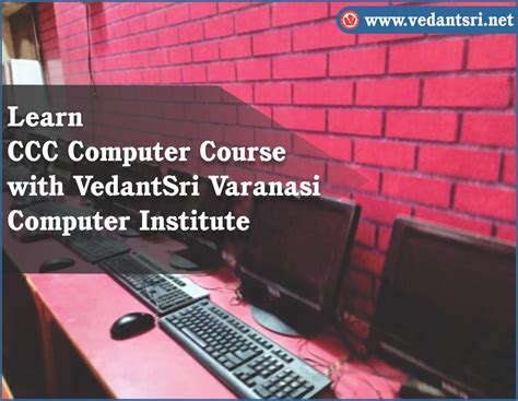 Learn Ccc Computer Course With Vedantsri