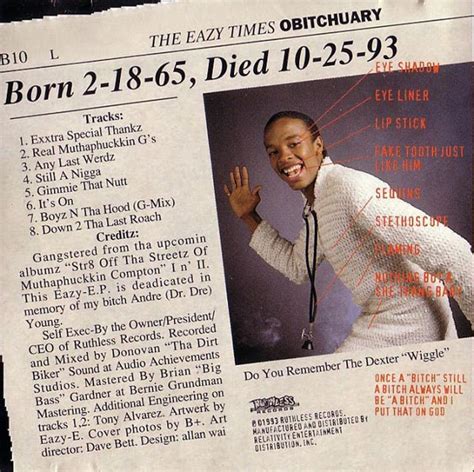 Last Words Eazy Es Its On Dr Dre 187um Killa Pitchfork