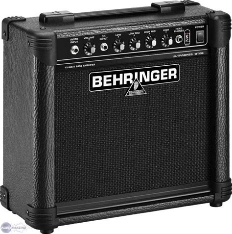 Ultrabass Bt108 Behringer Ultrabass Bt108 Audiofanzine