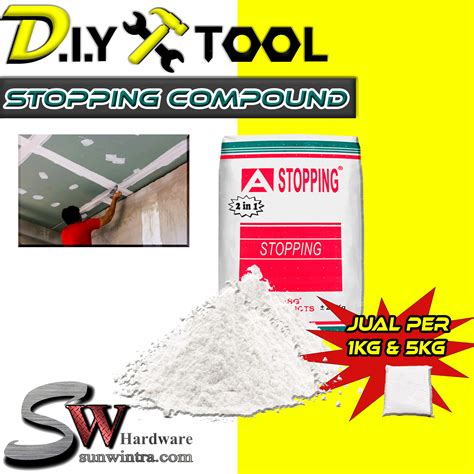 Sw Hardware Stopping Compound Plaster Ceiling Wall Repair Simen Plaster