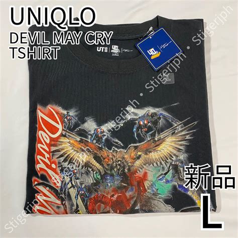ユニクロ Capcom デビルメイクライ Tシャツ ダークグレー Lサイズ By メルカリ