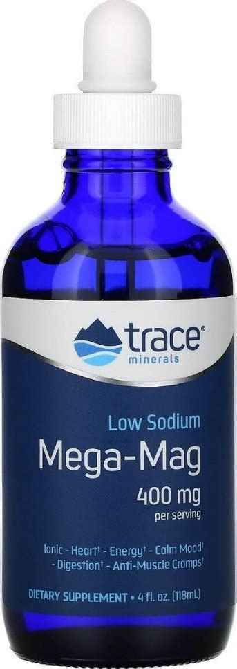 Trace Minerals Mega Mag 400 mg 118 ml od 529 Kč Zbozi cz