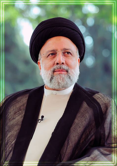 تصویر باکیفیت از آیت الله شهید سید ابراهیم رئیسی