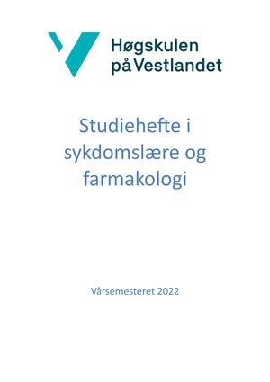 Solved forklar hva sepsis er sykdomslære og farmakologi SYKH140 1