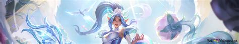Crystal Rose Janna League Of Legends 8k Wallpaper Download