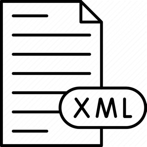 Xml File Icon Download On Iconfinder On Iconfinder