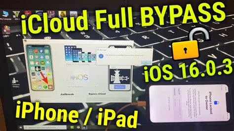 Ios 16 0 3 Untethered Icloud Bypass Locked To Owner Iphone Ipad Youtube