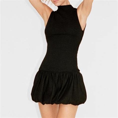 Zara Balloon Dress Tiktok Viral Dress Worn Once So Depop