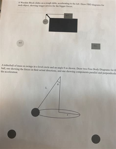 Solved A Wooden Block Slides On A Rough Table Accelerating Chegg