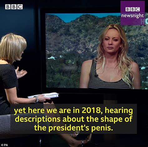 Stormy Daniels Says She Described Shape Of Donald Trumps Penis To