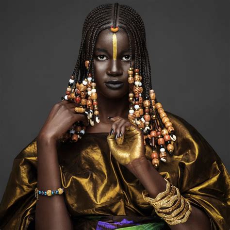Divine Beauties — Khoudia Diop By Joey Rosado For Nyenyo Campaign African Beauty African