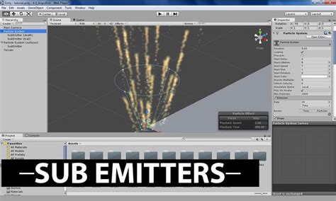 Unity's Shuriken Particle System: Sub Emitters | Unity, Unity tutorials, Character design tutorial