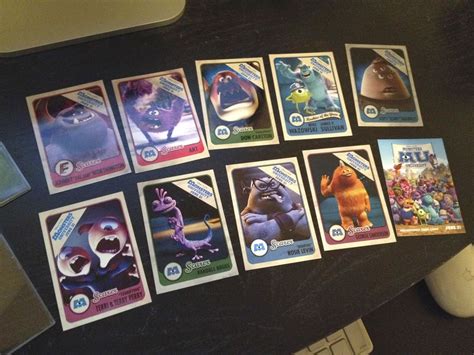 Dan The Pixar Fan Monsters University Projectionist Scare Cards Updated
