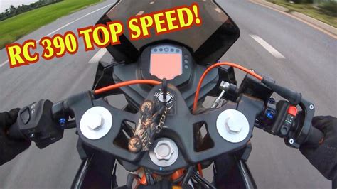 Topspeed Ktm Rc390 Thailand Youtube