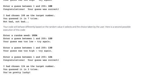 Solved The Program Will Randomly Generate An Integer Between
